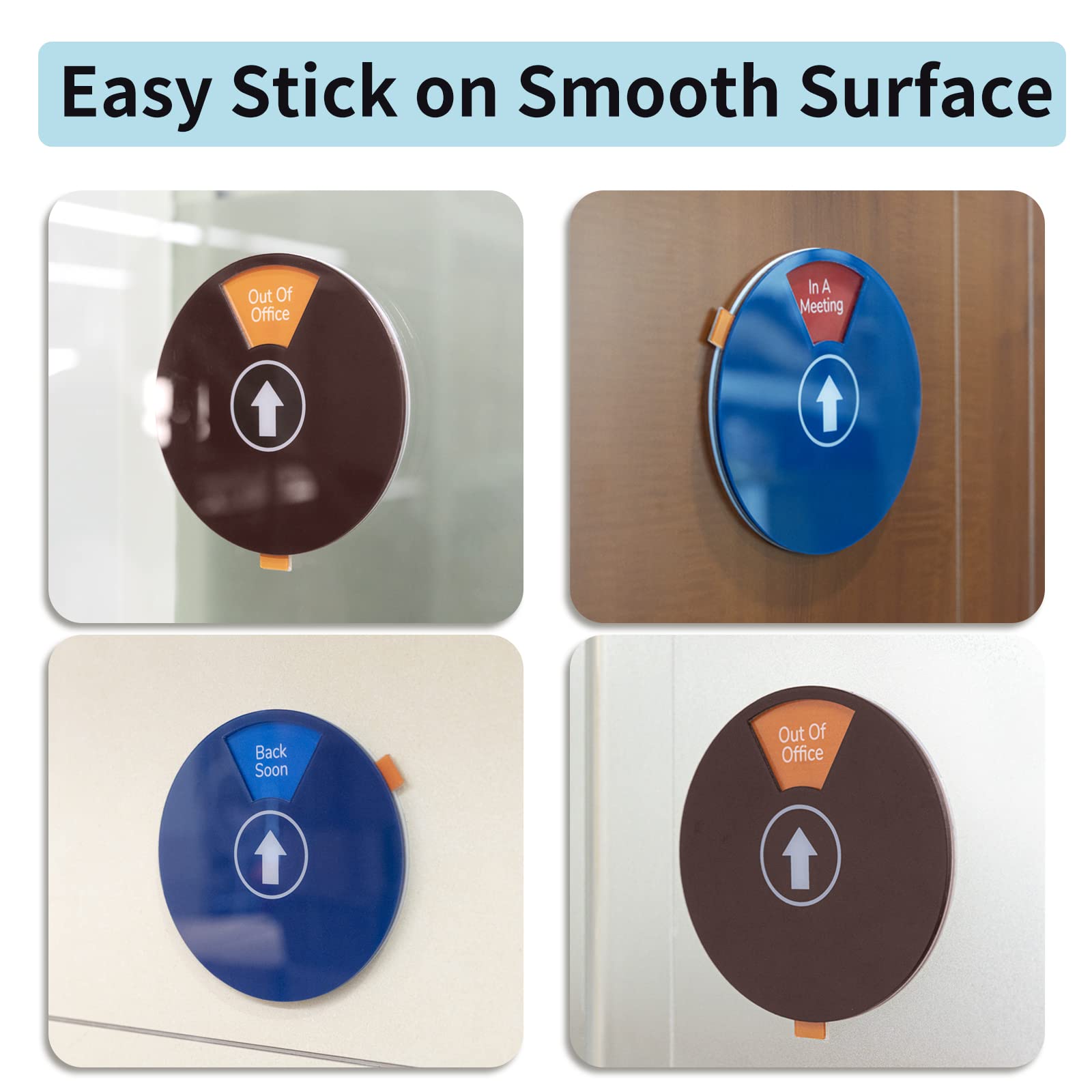 Snapklik.com : 6 Options Office Privacy Sign, Do Not Disturb Rotating ...