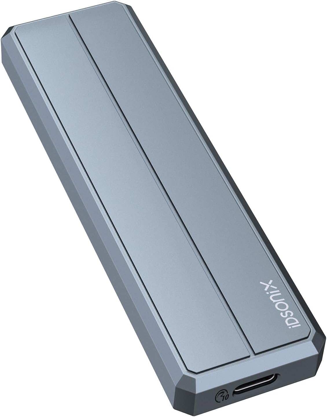 iDsonix 10Gbps M.2 NVMe SSD Case Aluminum Hard Drive Enclosure NGFF SSD ...