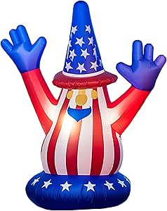 Amazon.com: 4th of July Inflatables Outdoor Holiday Yard Decorations ...