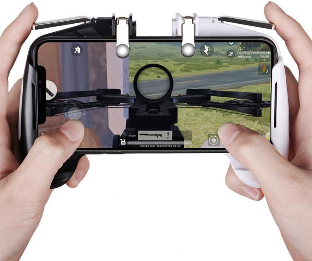 Amazon.com: PUBG Mobile Controller, Durable Cellphone Triggers Gamepad ...