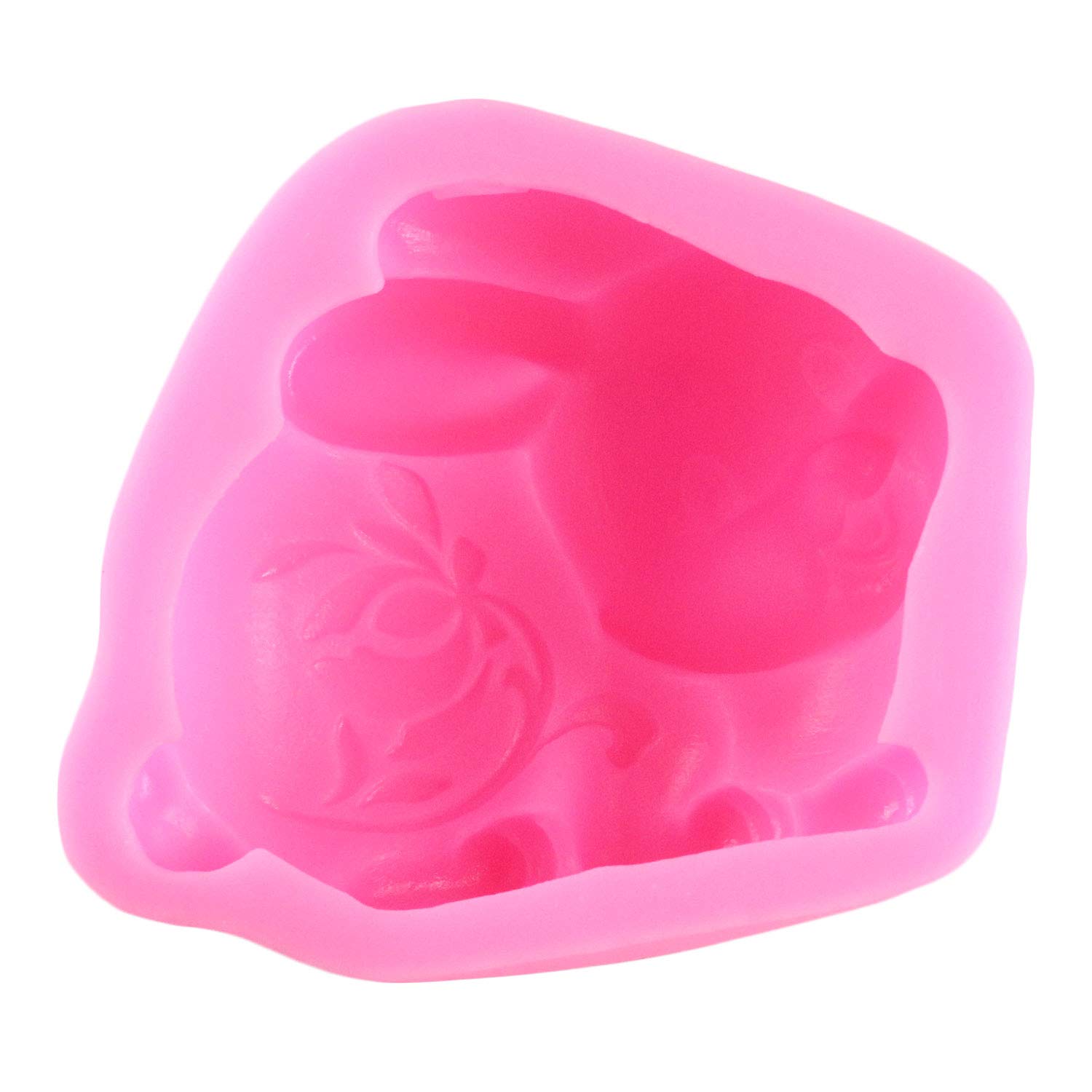 Snapklik.com : Easter Rabbit Cake Decorating Silicone Jello Sugar ...
