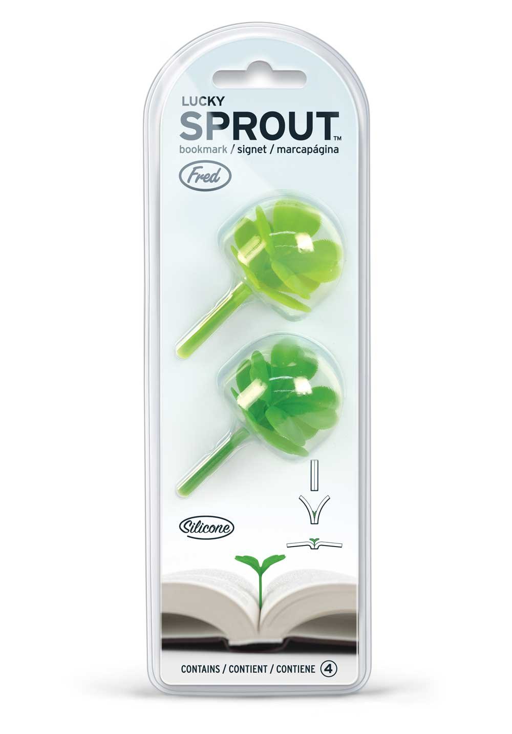 Amazon.com: Genuine Fred FRED and Friends Little Green Bookmarks ...