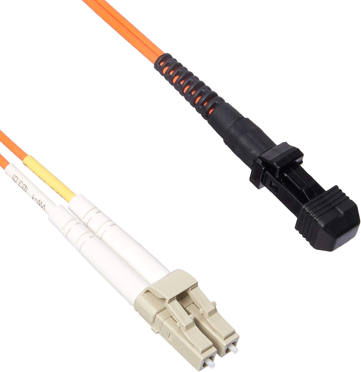 Monoprice Fiber Optic Cable, MTRJ (Female)/LC, OM1, Multi Mode, Duplex ...