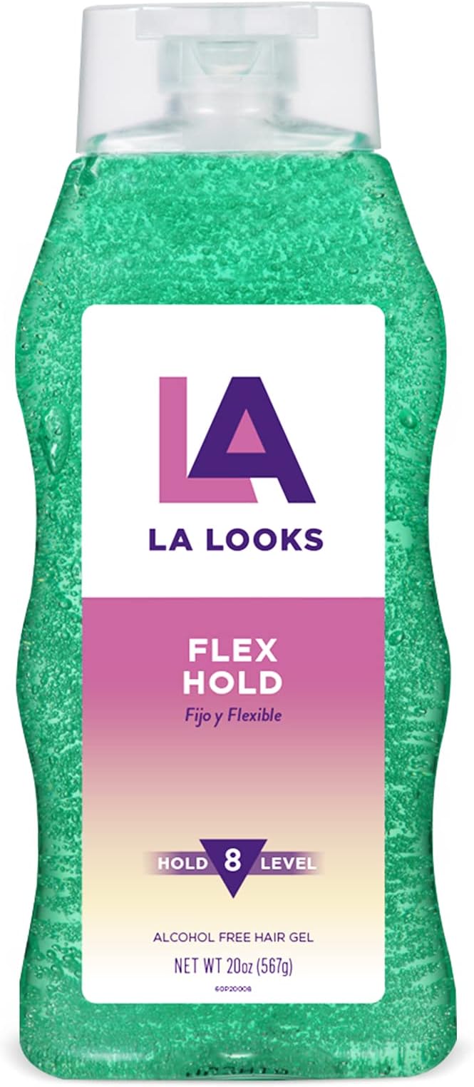 Amazon.com: L.A. Looks Styling Gel Mega Mega Hold - 20 oz, Pack of 4 ...