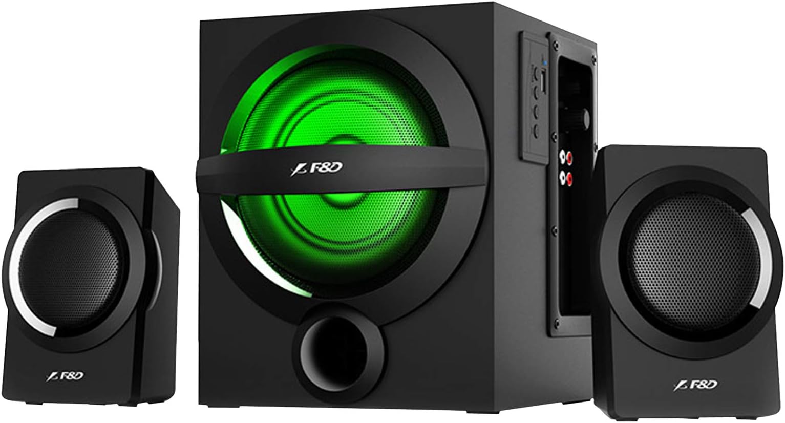 F&D F670X 140W 2.1 Computer Multimedia Speaker with Subwoofer for LED ...