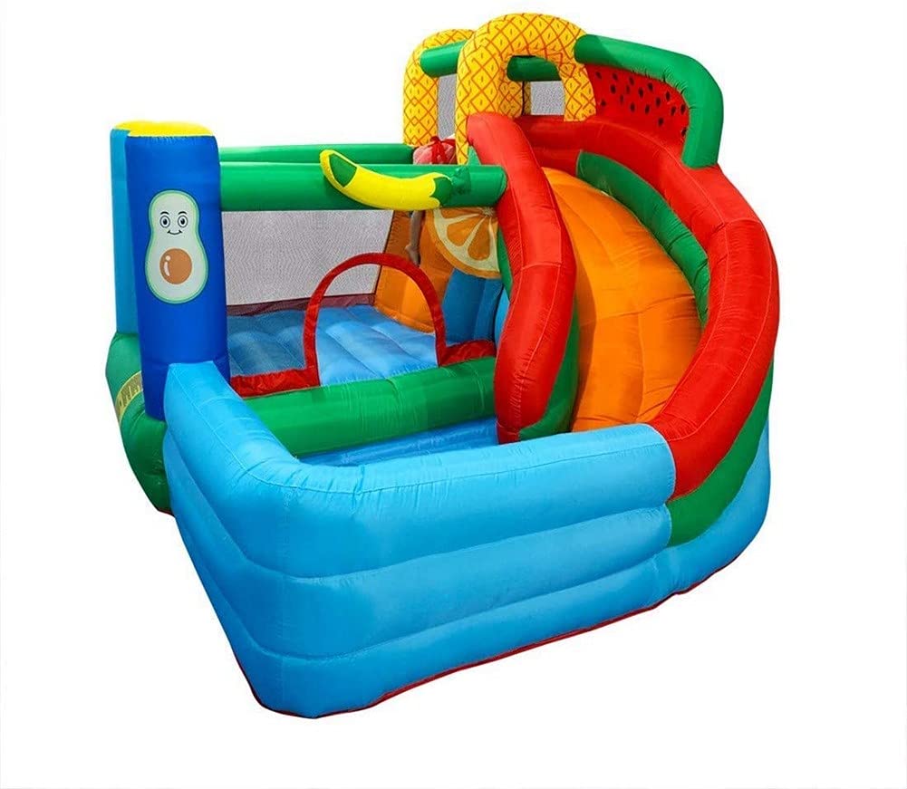 Buy Fruit theme Bouncy Castle,Jumping Castle with Slide,Kids Mini ...