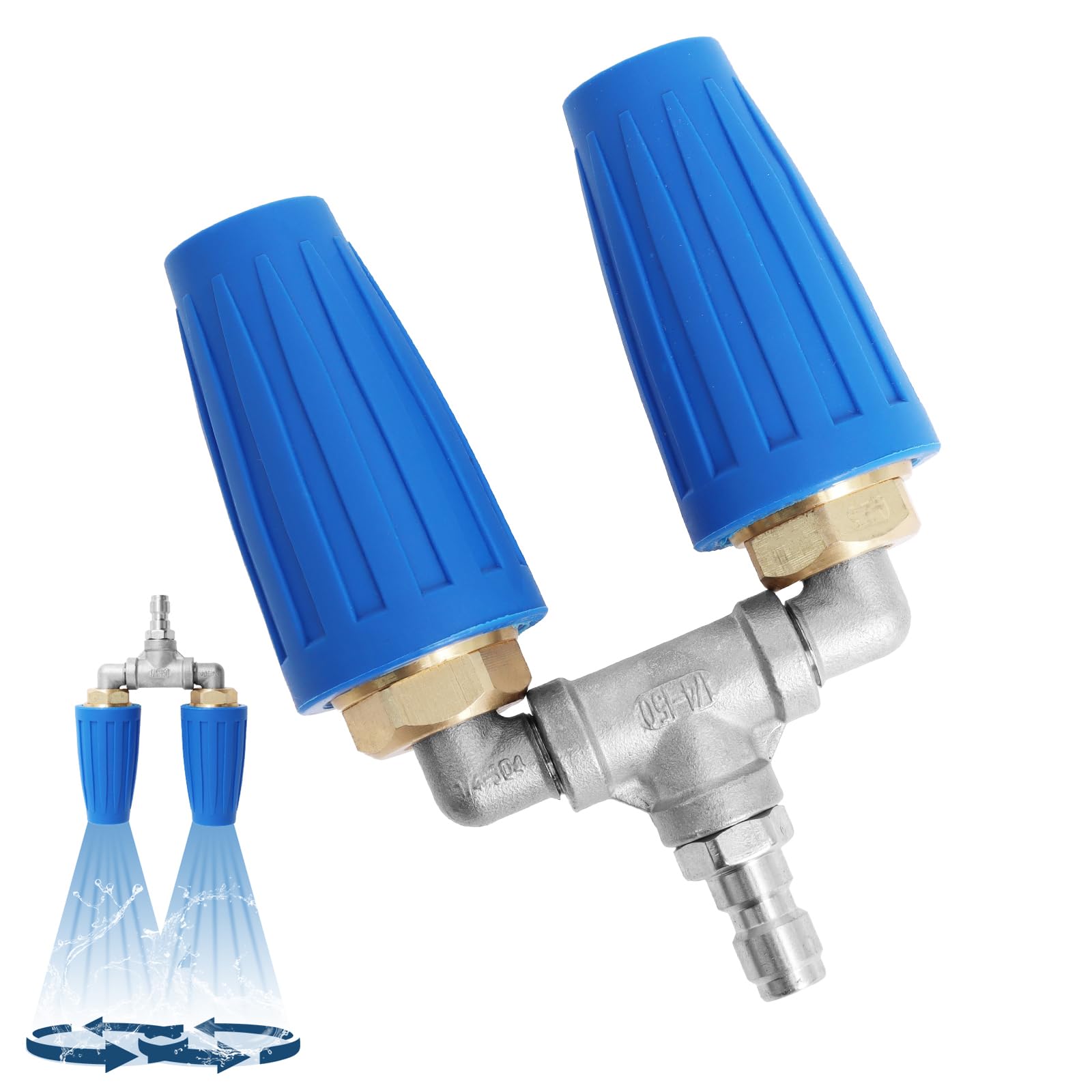 Snapklik.com : Dual Turbo Nozzle Tip For Pressure Washer,Twin Turbo ...