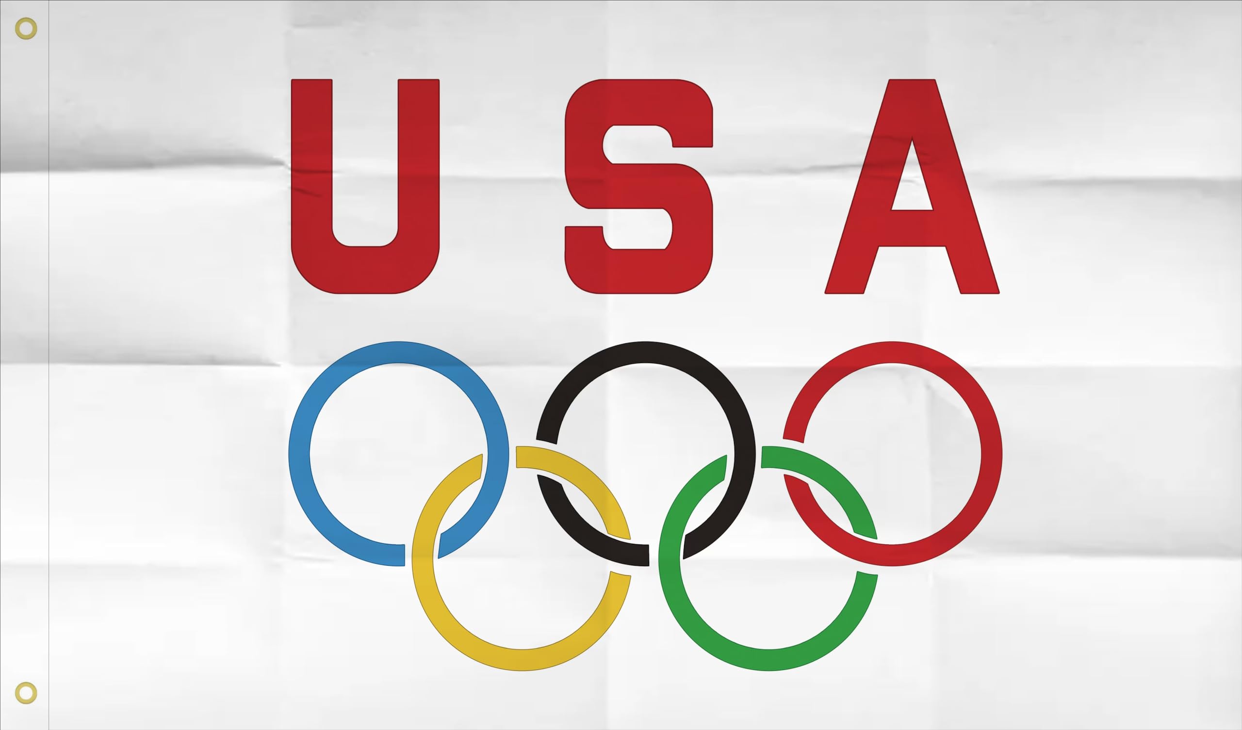 Snapklik.com : USA Olympic Rings Flags 3x5 Ft Outdoor Indoor,America ...