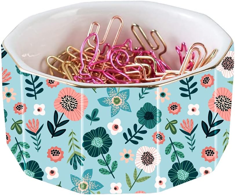 Amazon.com : CROWNOS Paper Clip Holder, Ceramic Paperclip Holders ...