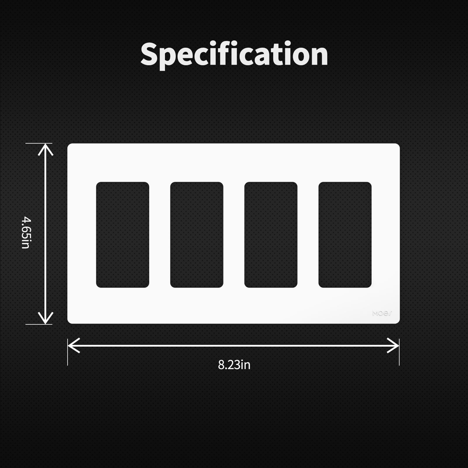 Snapklik.com : Wall Plates Kit, Electrical Light Switch Covers