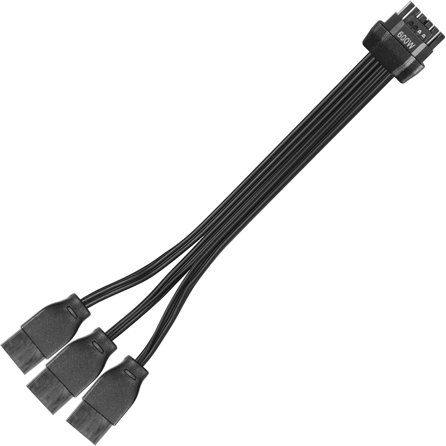 CERRXIAN 1FT ATX3.0 12VHPWR auf 3x 8Pin Stromkabel, PCI-e 5.0 12VHPWR ATX3.0 600W 16 Pin Stecker ...