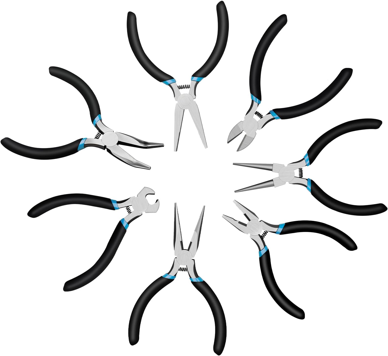 Amazon.com: vouiu 5Inch Long Needle Nose Pliers Jewelry Making Tools ...