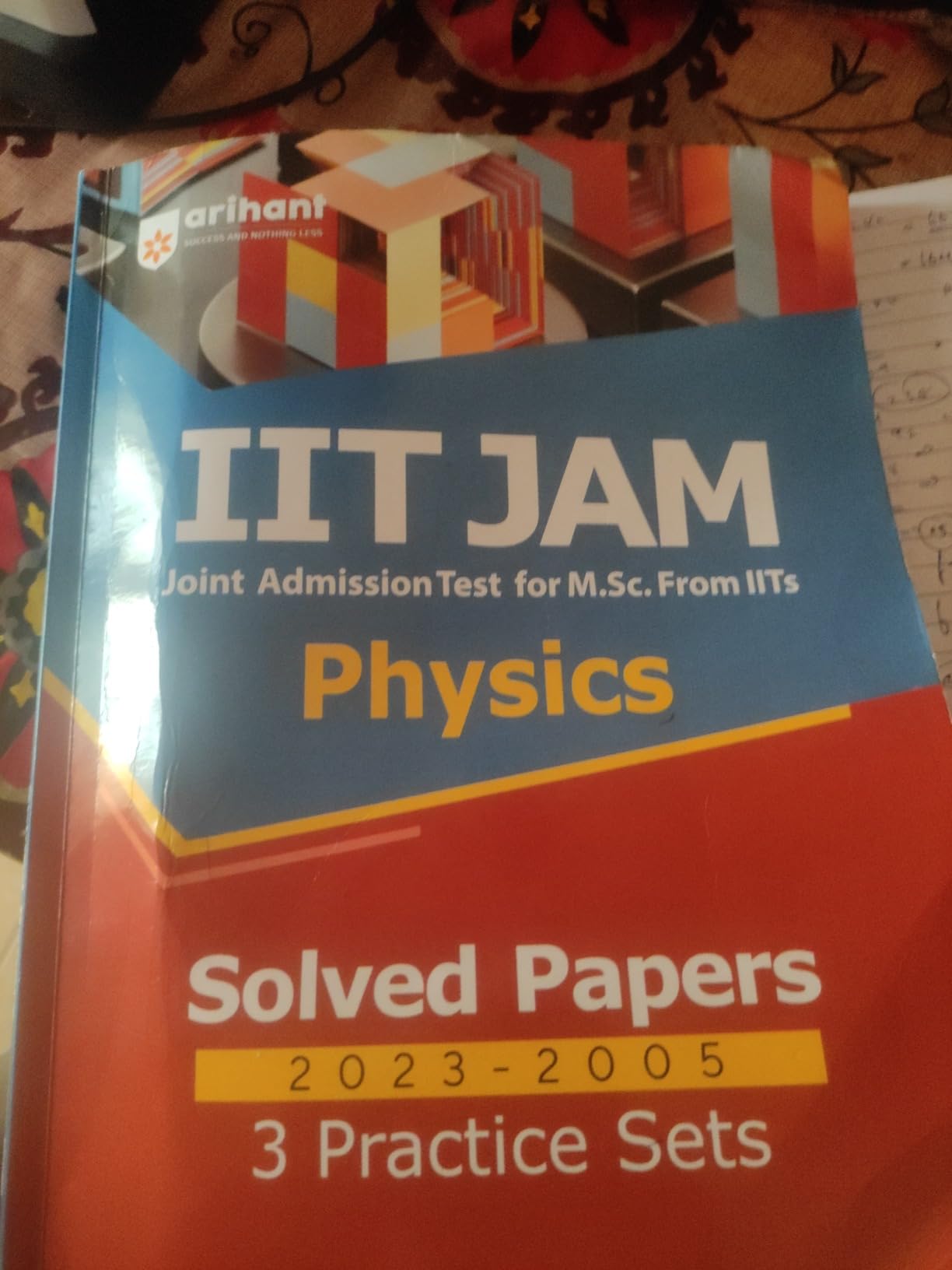 Buy IIT JAM Physics Solved Papers (2023-2005) and 3 Practice Sets Book ...