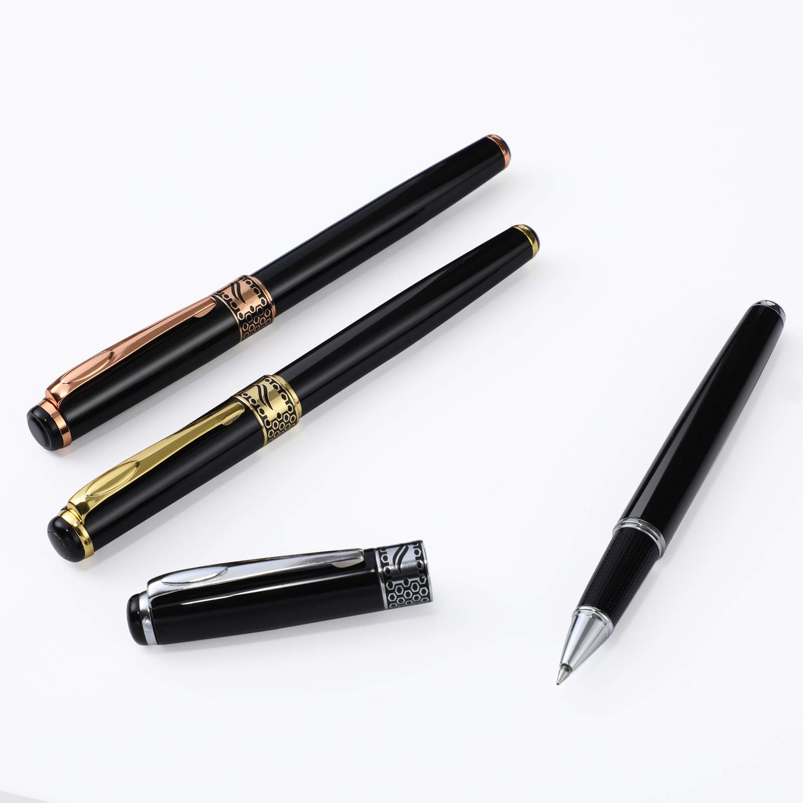 Snapklik.com : Tenare Weighted Pens For Hand Tremors Black Ink Heavy ...