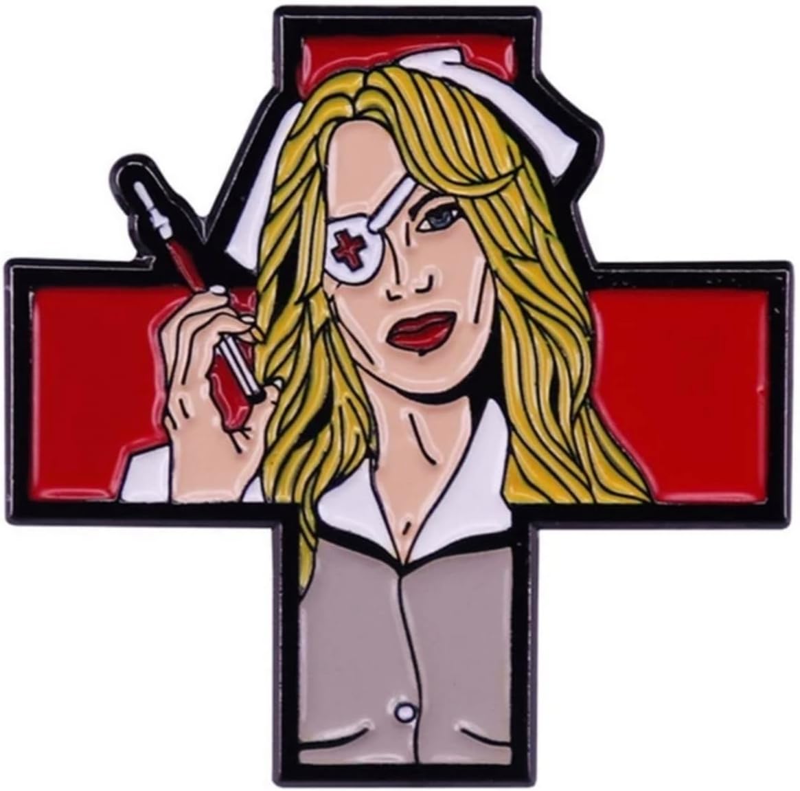 Amazon.com: Elle Driver Kill Bill Nurse Costume Uniform Injection ...