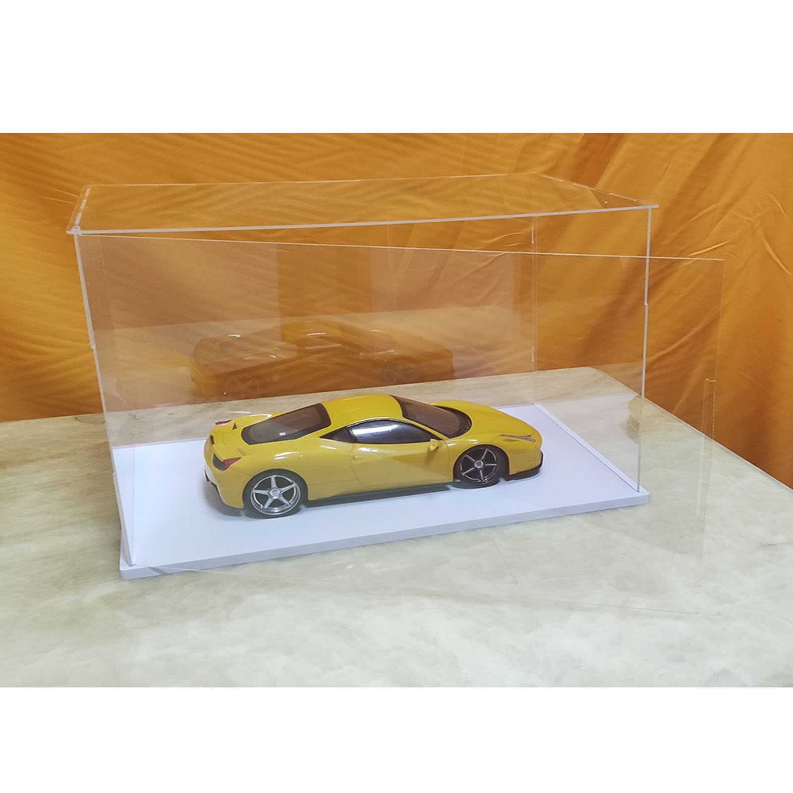 Amazon.com: Openable Clear Acrylic Display Case-Assemble Countertop Box ...
