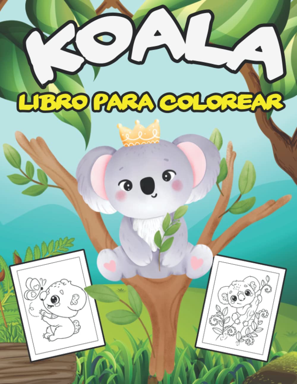 Koalas Libro De Actividades Para Colorear Para Ninos De 4 | Desertcart GB