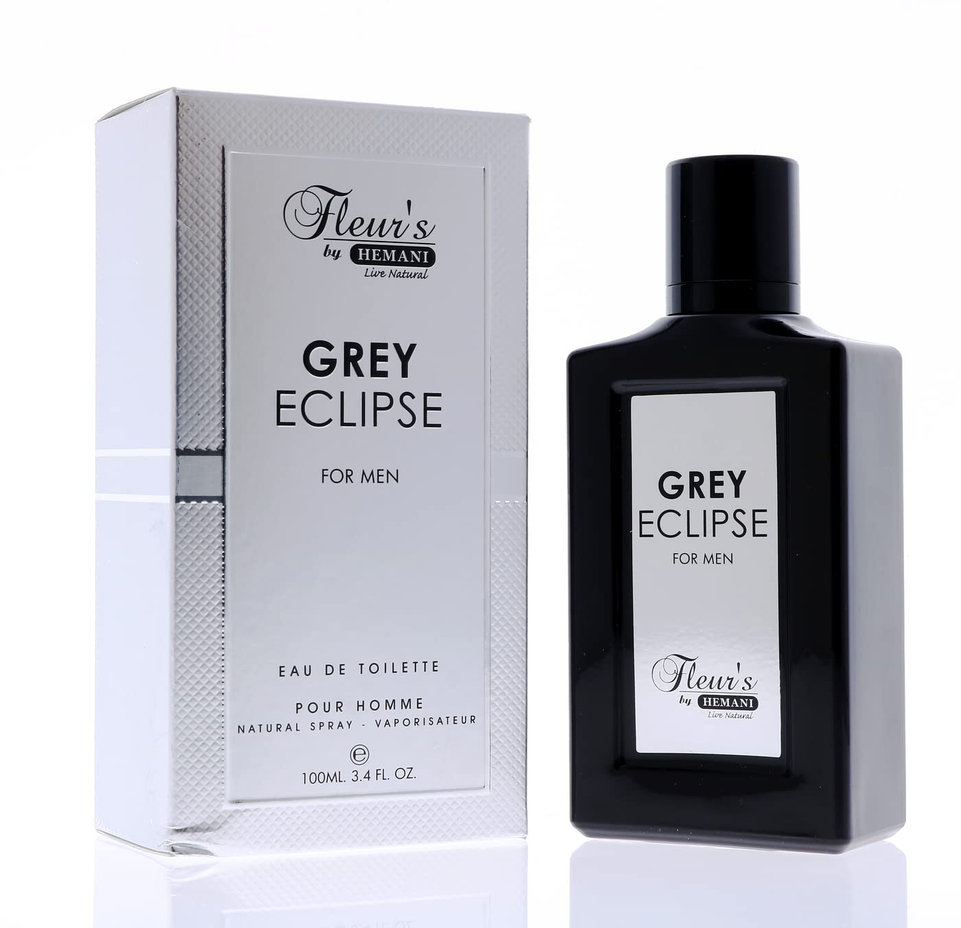 Amazon.com : Hemani Fragrances Grey Eclipse Perfume - Masculine Eau de ...