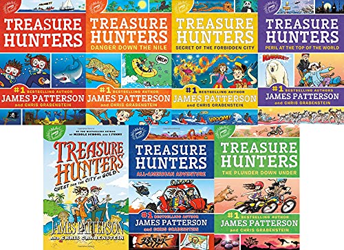 Treasure Hunters Series 1-7 Set : Amazon.in: Books