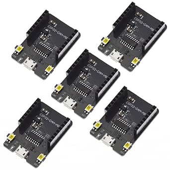 ESP32-CAM Module Board ESP32 (Downloader) Pack of 5 : Amazon.ca ...