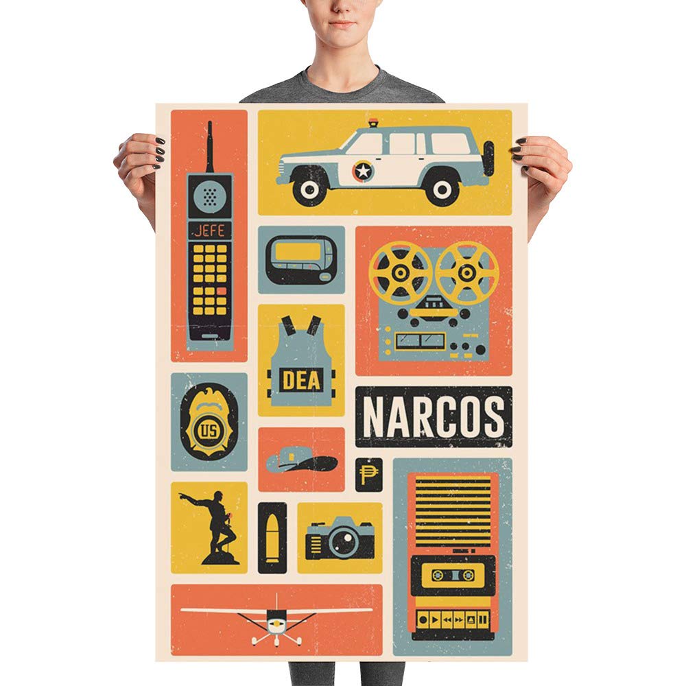 Narcos Minimalist Poster Inspired By Narcos Crime Drama Web Tv ...