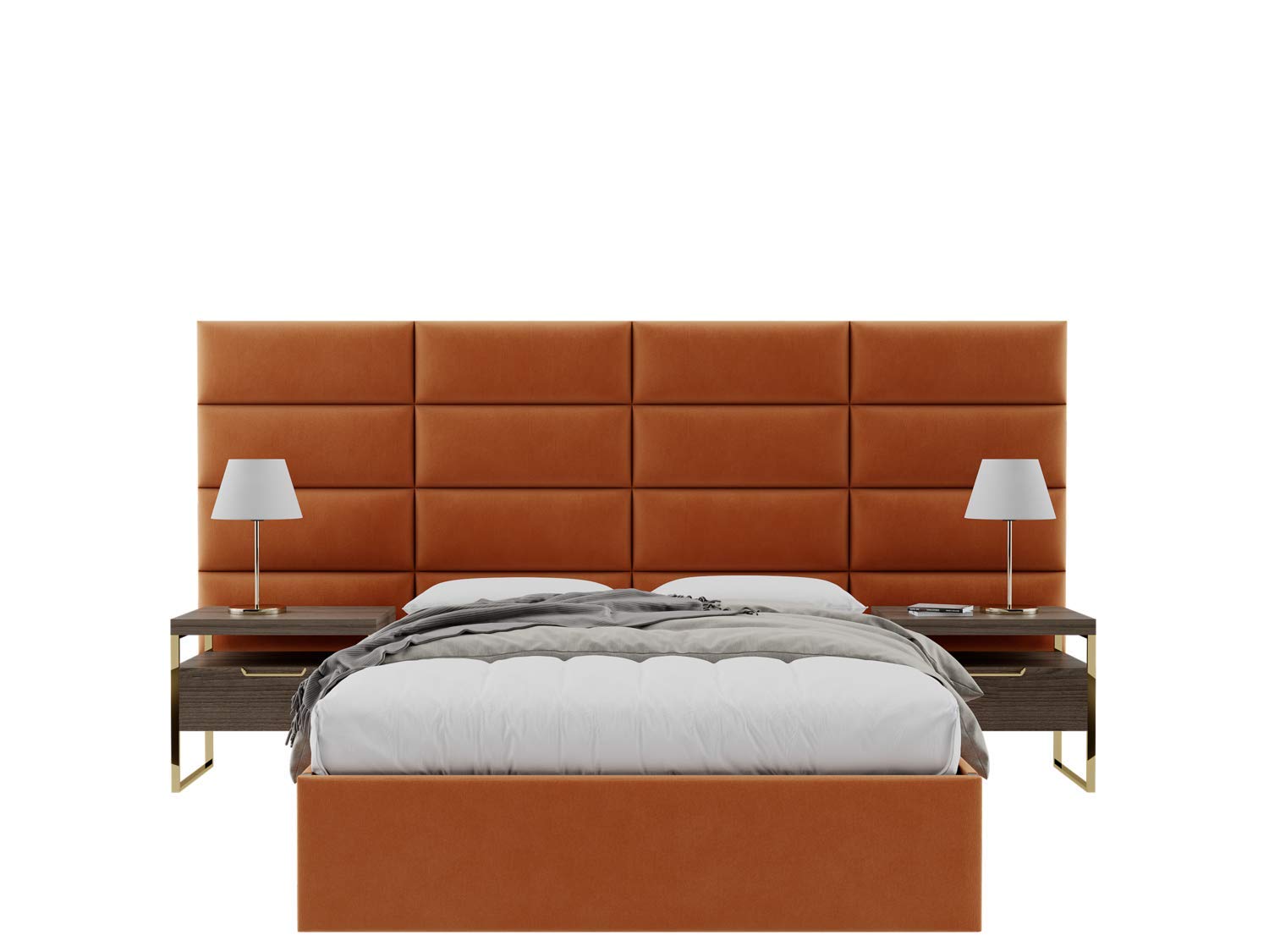 Amazon.com - Vänt Upholstered Wall Mounted Velvet Headboard Panels ...
