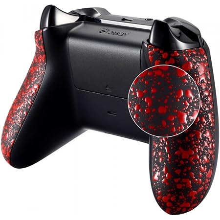 Amazon.com: eXtremeRate Textured Black Back Panels, Comfortable Non ...