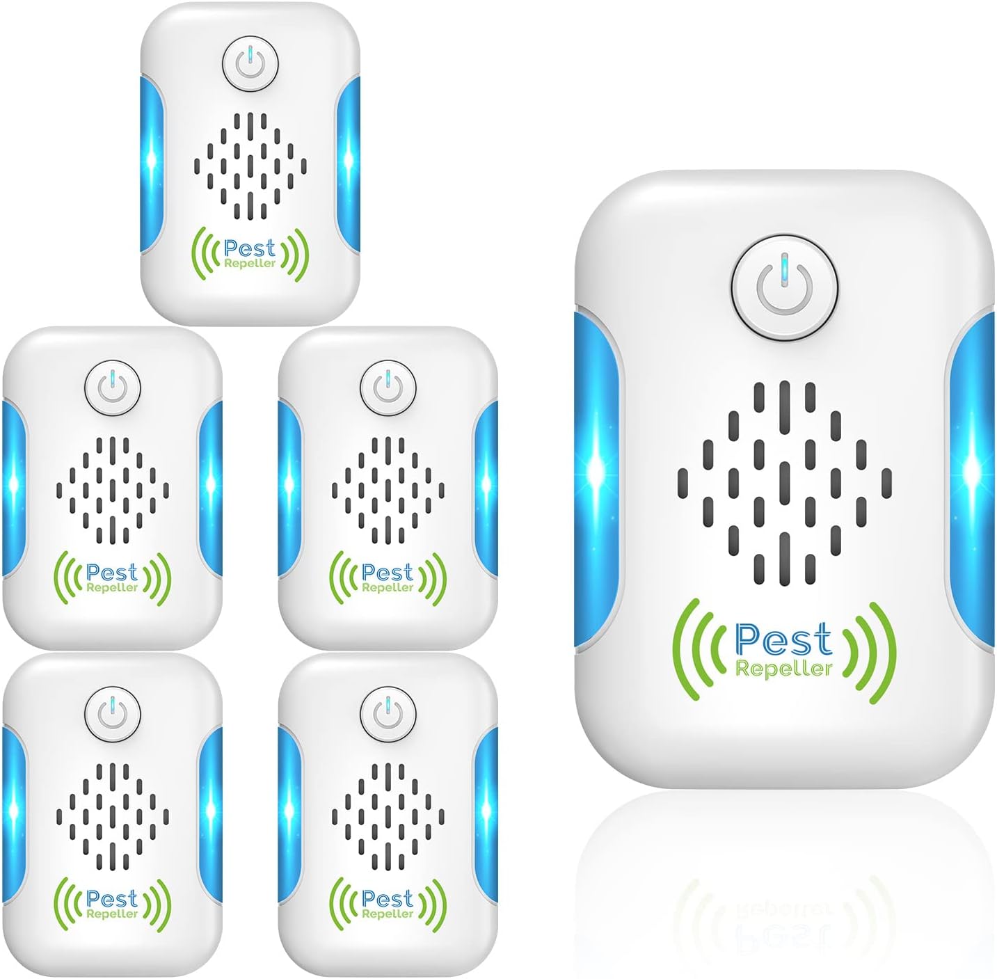 Amazon.com: Ultrasonic Pest Repeller 4 Packs, Indoor Pest Control ...