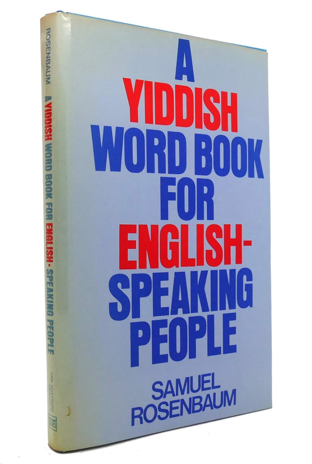 A Yiddish Word Book for English-Speaking People (English and Yiddish ...