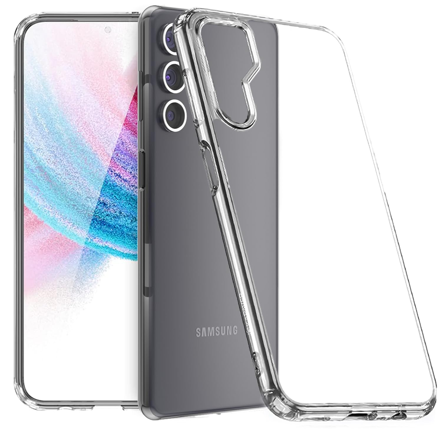 KAPAVER Polycarbonate For Samsung Galaxy M54 5G / Galaxy F54 5G Back ...