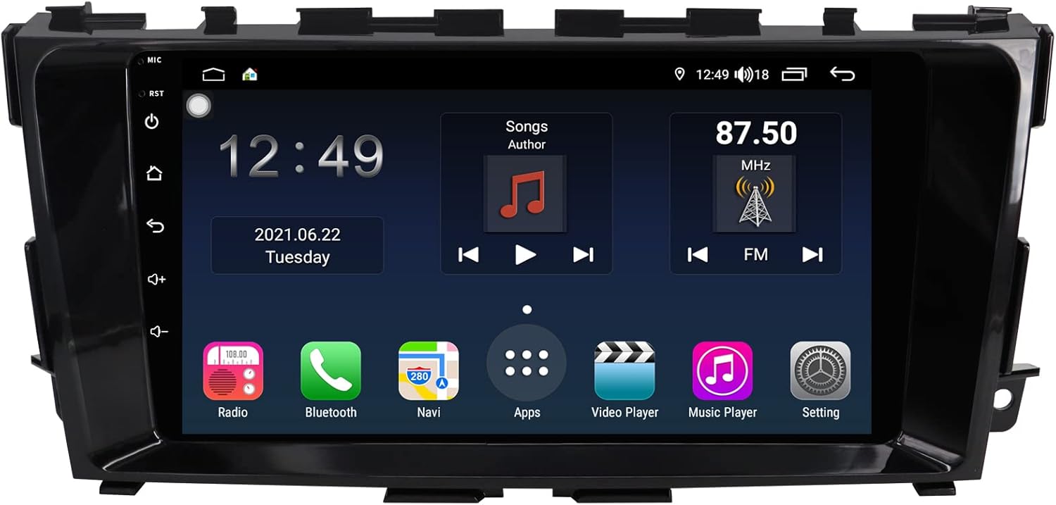 Amazon.com: Car Stereo for Nissan Altima/Teana2014 2015 2016 2017 2018 ...