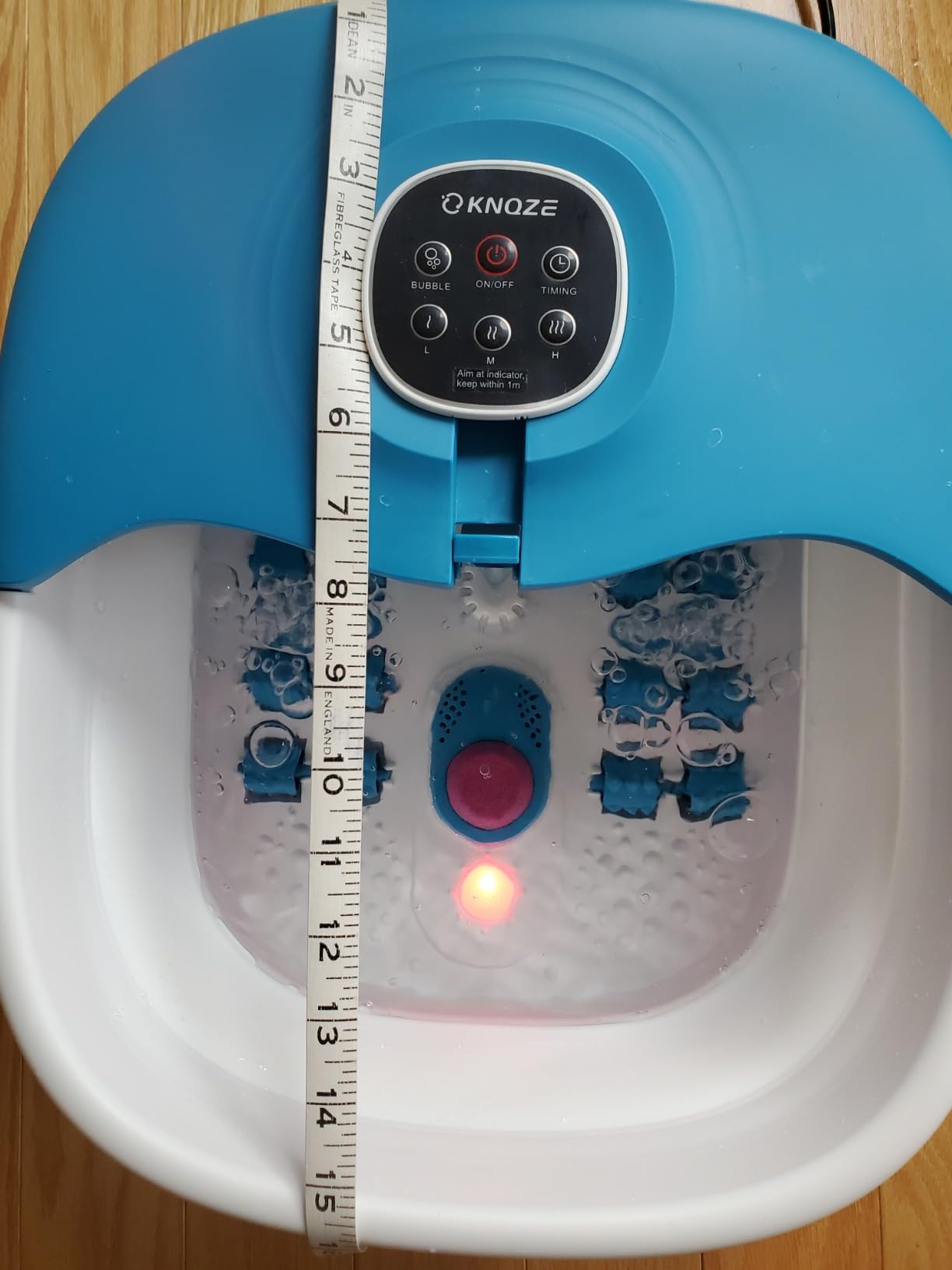 Collapsible Foot Spa Bath with Heat, Remote Control, Temperature ...