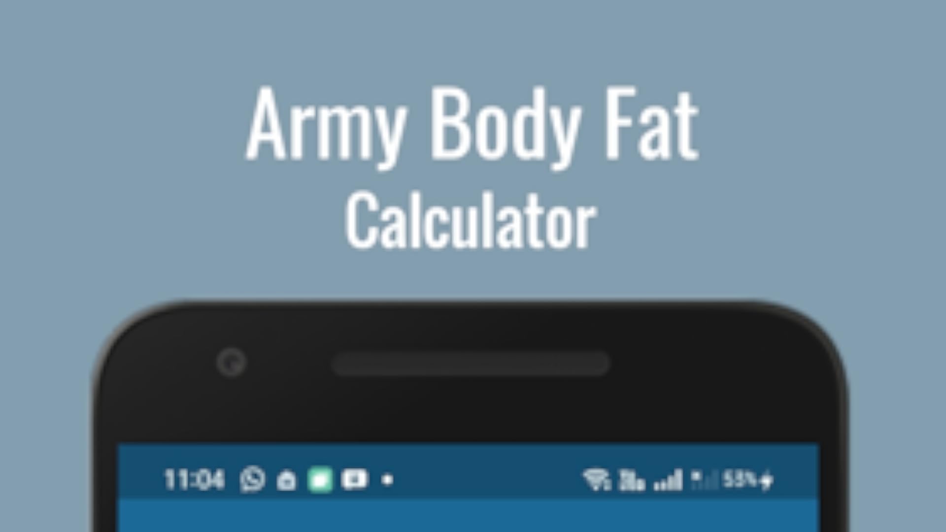 Army Body Fat Calculator - App on Amazon Appstore