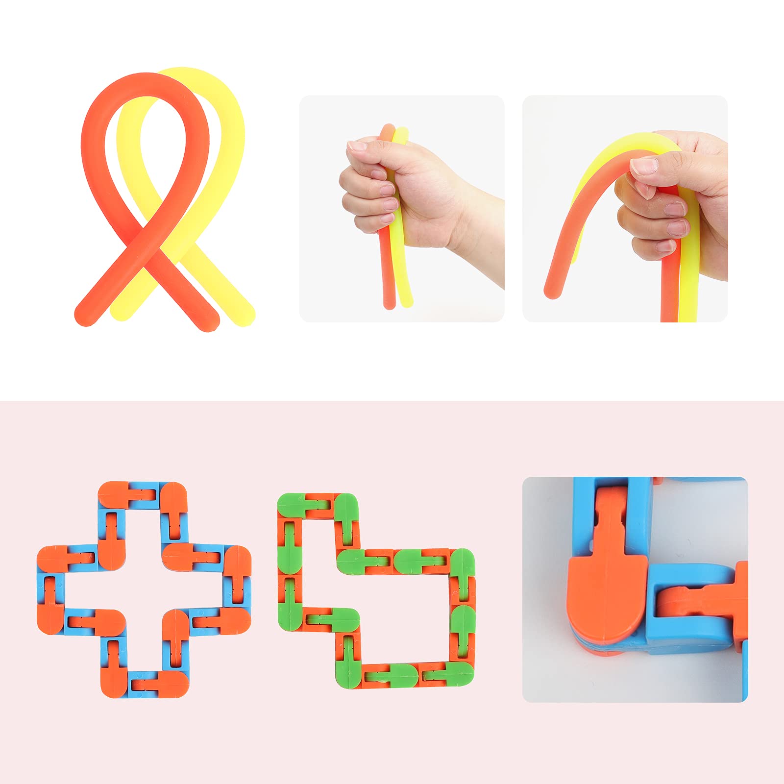 Fidget Poppers Toy Sets Pop Fidgets Packs Sensory Toys, Big Medium and ...