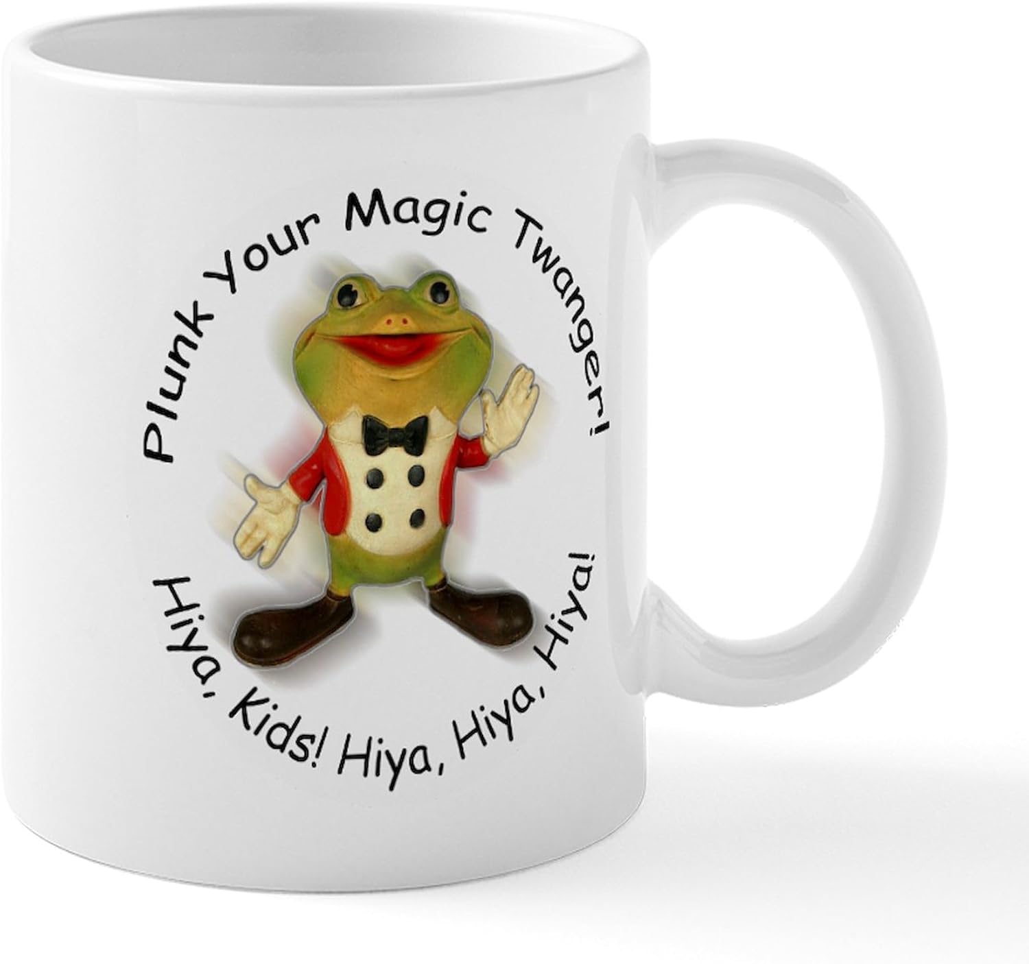 CafePress Froggy Mugs 11 oz (325 ml) Ceramic Coffee Mug : Amazon.com.au ...