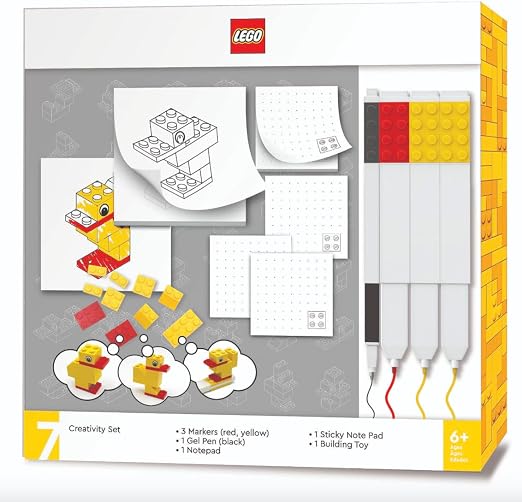 Amazon.com: LEGO Stationery Creativity Set with Duck Building Toy ...