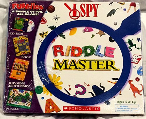I Spy Riddle Master: Book + Cd-rom + Puzzle + Rhyming Dictionary ...