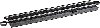 Amazon.com: Bachmann Trains - E-Z Track® Steel Track ON Black Roadbed ...