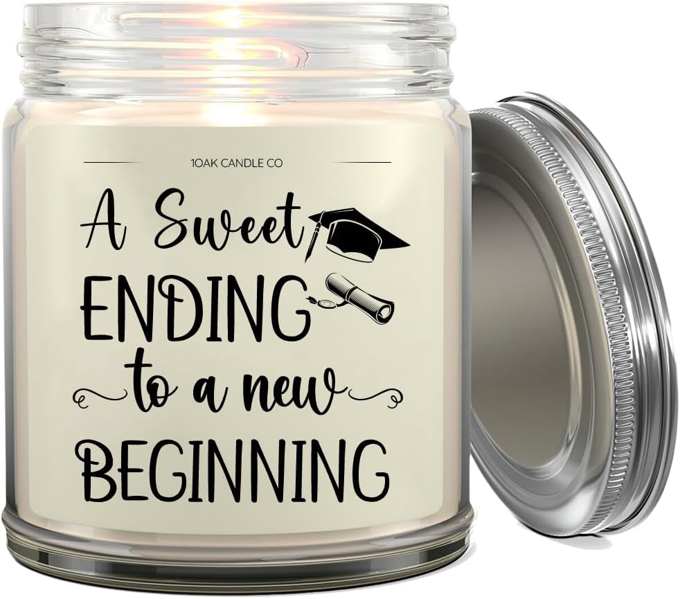 Amazon.com: 1OAK Graduation Candle - 2026 Graduation Gifts for Her, Him ...