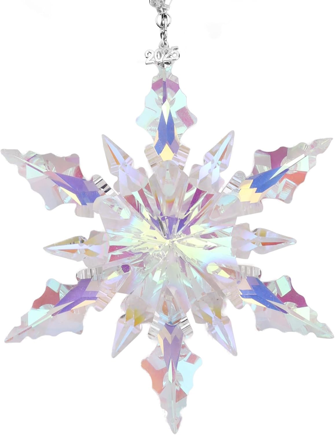Amazon.com: 2025 Annual Christmas Ornament, Handcrafted Crystal ...