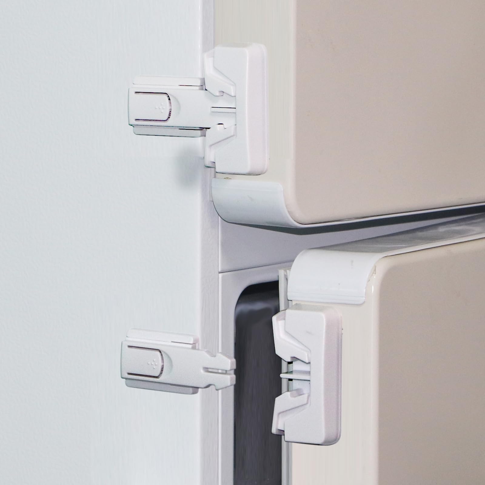 Amazon.com : Child Proof Fridge Lock with Adhesive, 1" Refrigerator ...