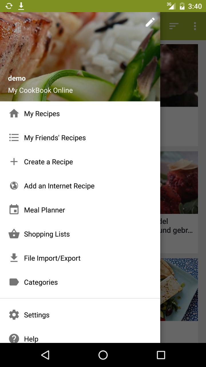 Cookmate - My personal recipe organizer - App on Amazon Appstore