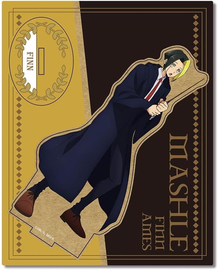 Amazon.com: Mashle-MASHLE- Fin Ames A MNAN-M001-m02 Wooden Stand : Home ...