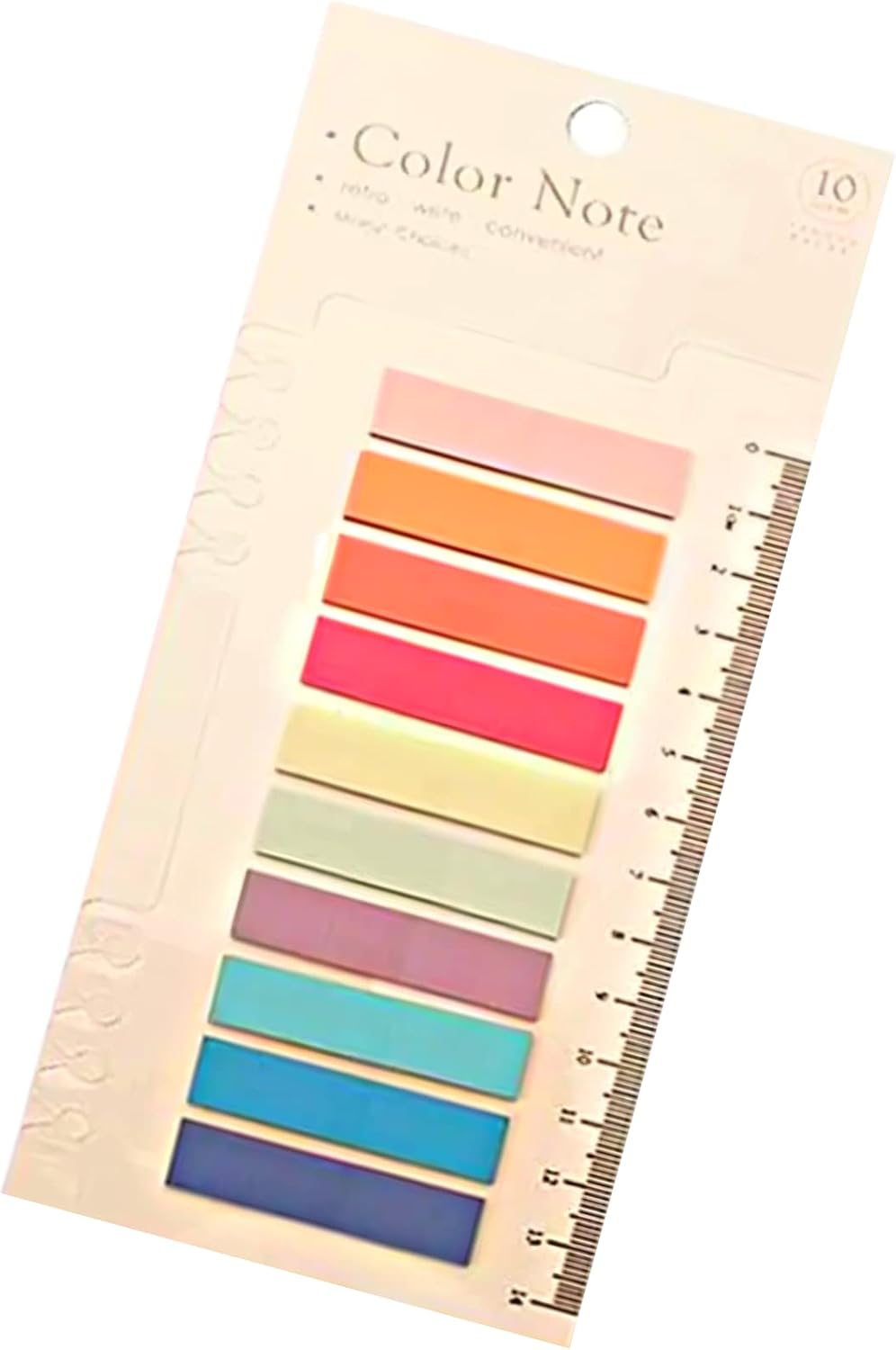 Post İt 10 Renkli 200 Yaprak Şeffaf Yapışkan Not Kağıtları Sticky Notes ...