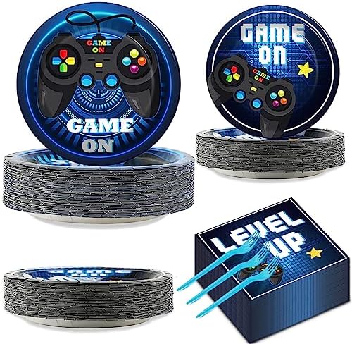 Amazon.com: Hegbolke 40Pcs 11 Inches Game Controller Birthday Party ...