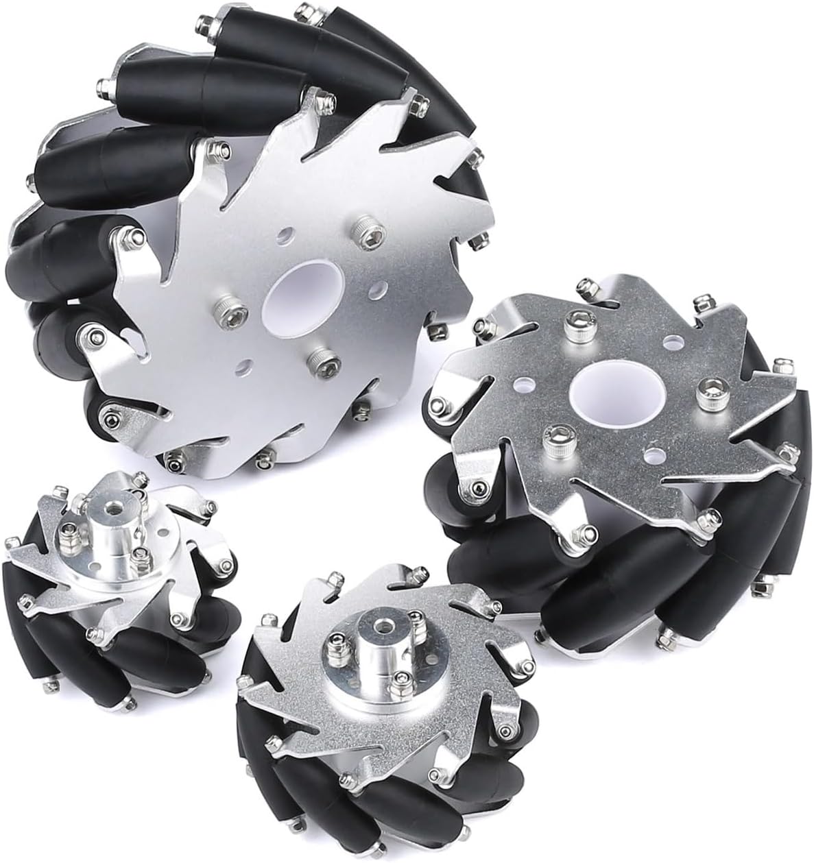 OLDDO 4pcs/set 60mm 100mm 127mm Mecanum Wheel Omni-directional Wheel ...