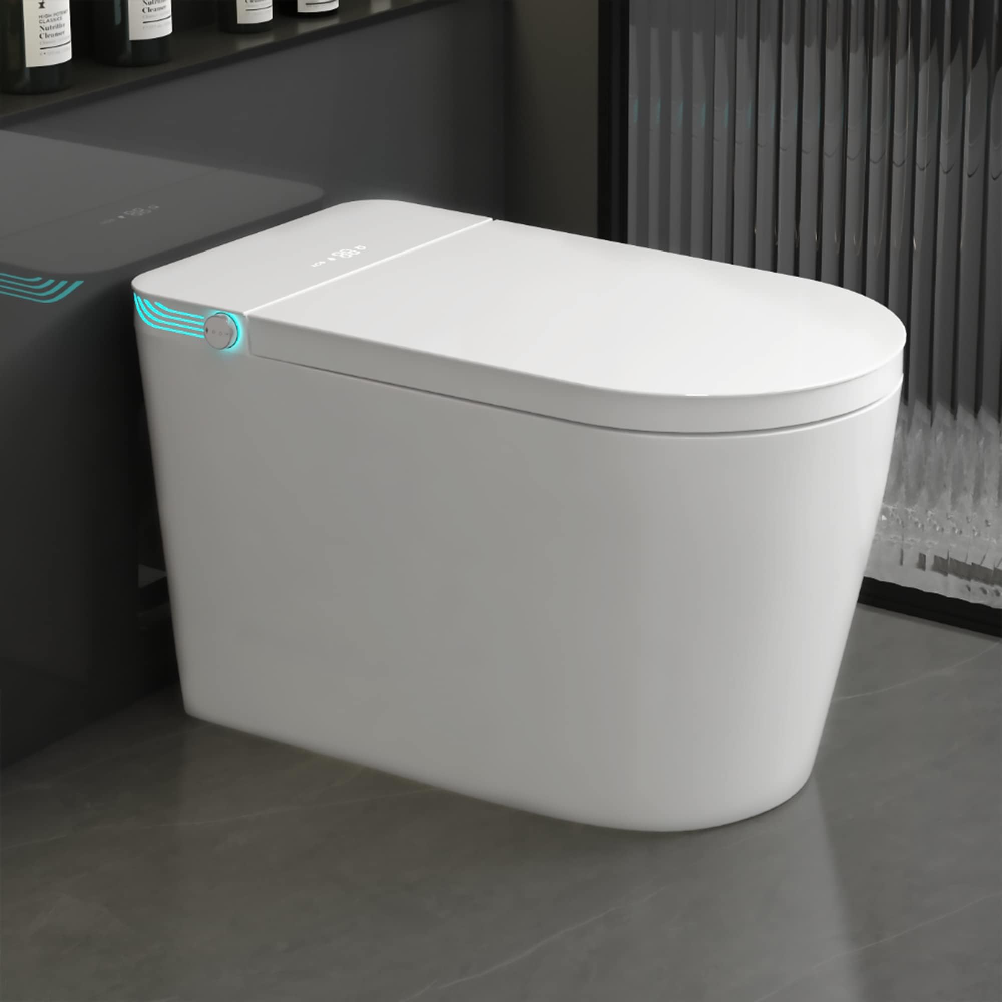 ACEPILOT Smart Toilet with Bidet Built In, Auto Open/Close Lid Smart ...