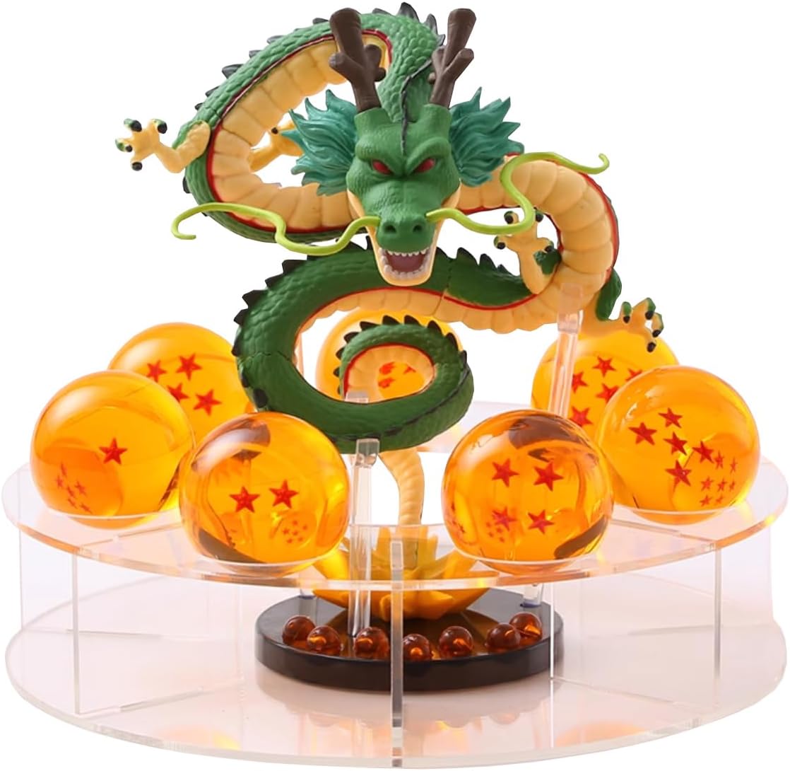 Amazon.com: Senco-Girls Resin Shenron Figure Statue Decoration Action ...