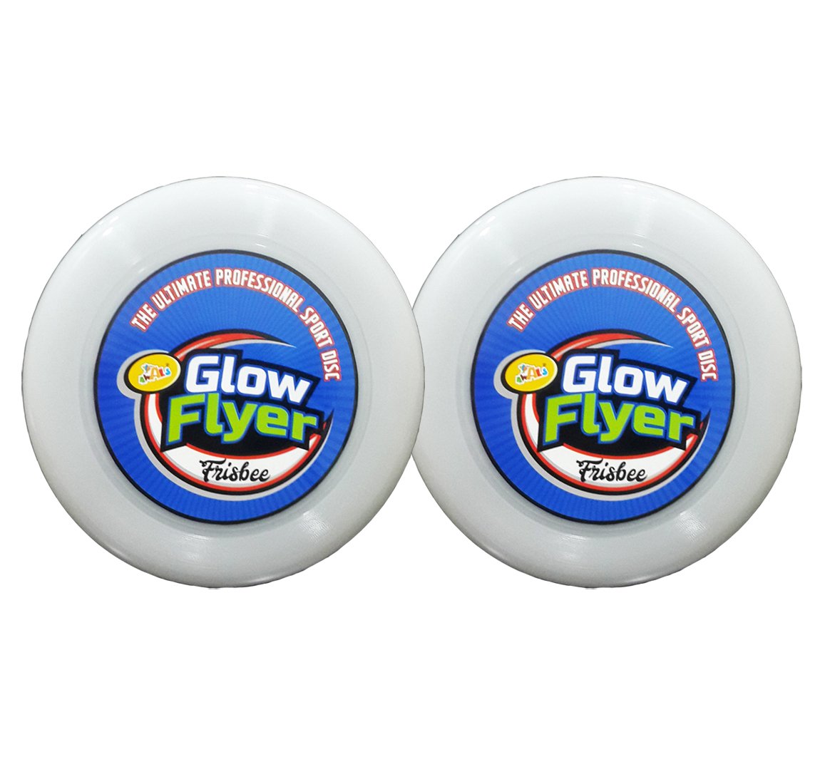 Buy SHOPMEFAST 20 cm Diameter; Glow in The Dark Flexible Toy Frisbee ...