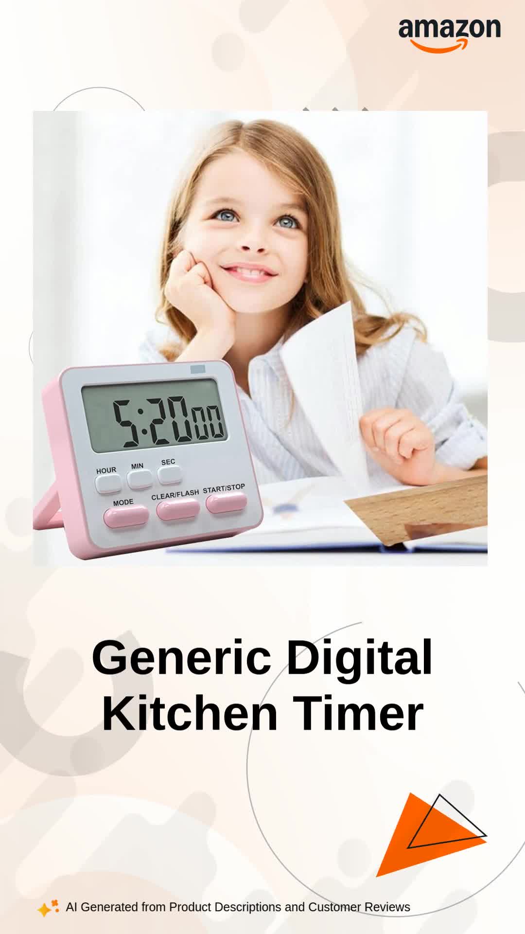 Watch Generic Digital Kitchen Timer on Amazon Live